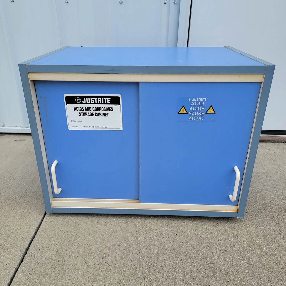 Justrite Acid Storage Cabinet | Cabinets Matttroy