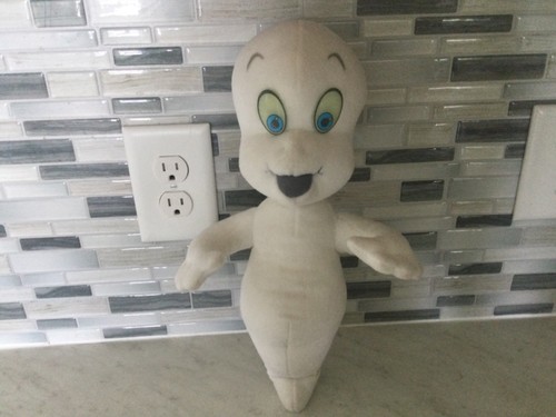 1994 VINTAGE RARE TALKING GLOWING EYES CASPER THE FRIENDLY GHOST PLUSH ...