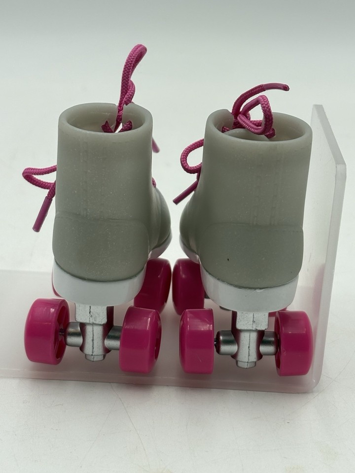 OUR GENERATION American Girl Doll Roller Skates Pink Gray For 18" Dolls ...