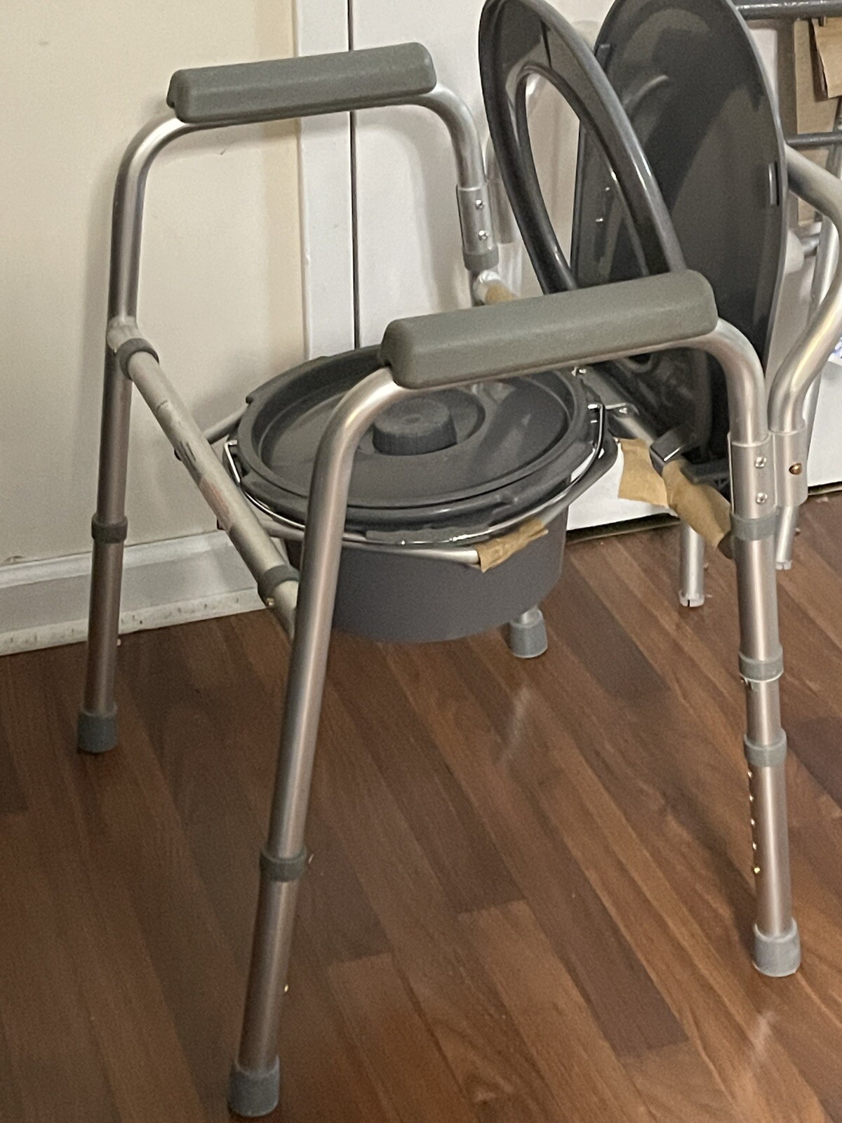 Drive Medical 11148-1 Steel Folding Bedside Commode 885146715717| eBay