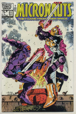 MICRONAUTS #51, NM-, Bug, Devil, Marvel, 1979 1983 more Marvel in store ...