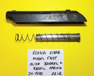 ECHASA SPANISH (EIBAR) 'FAST' .22 LR SLIDE BARREL RECOIL SPRING #24 ...