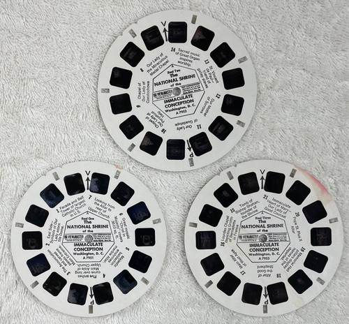 View Master Reel Set A 795 The National Shrine | eBay