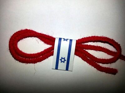 KABBALAH RED STRING WOOLEN THREAD JERUSALEM ISRAEL IS A GUARD AGAINST ...