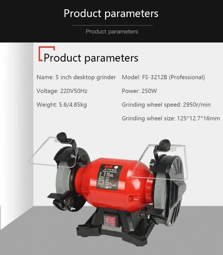 Desktop Grinder Household Electric Multi-Function Hand Grinder ...