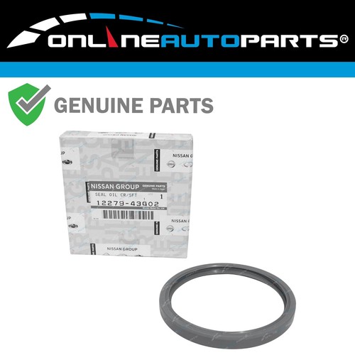 Genuine Rear Crankshaft Engine Oil Seal for Nissan Navara D21 D22 2.7L ...