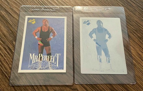 Scarce 1990 Classic WWF 1st Mr. Perfect Rookie Card 1 Of 1 Printing ...