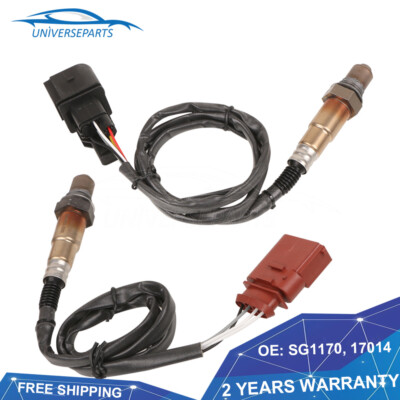 2x Up&Down stream O2 Oxygen Sensor for Audi TT A4 Quattro VW Golf GTI ...