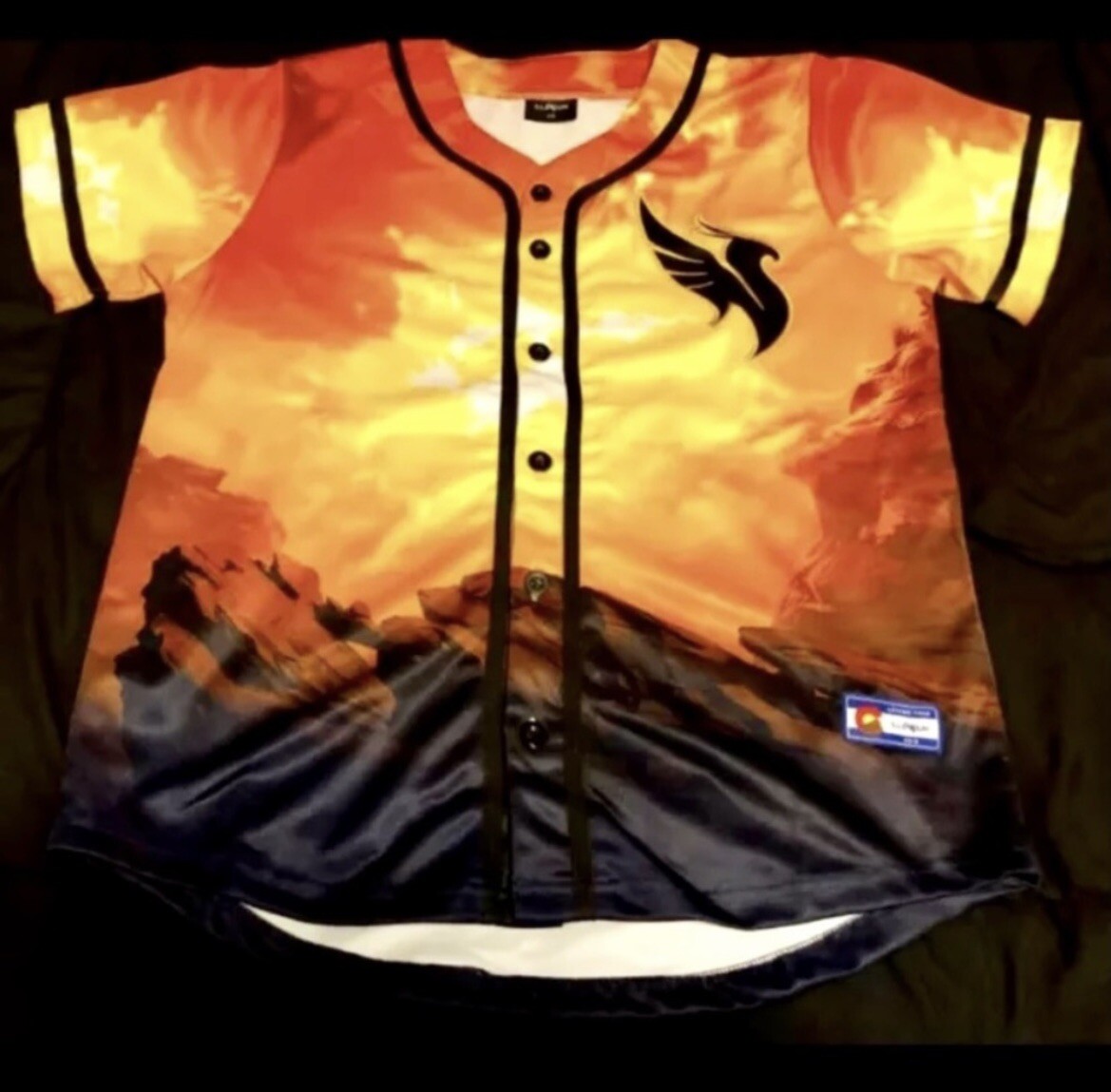 ILLENIUM Red Rocks 2019 Limited Edition Jersey PATCHED - Size Small ...