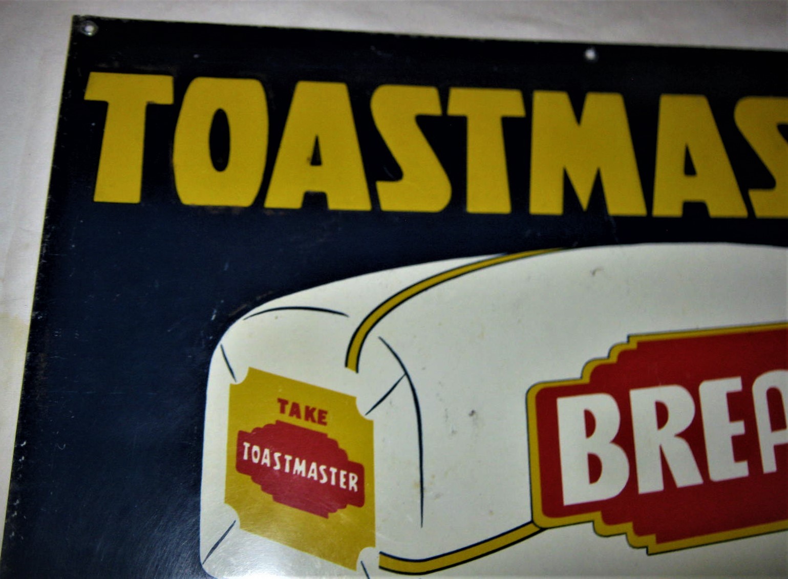 ANTIQUE AMERICAN USA TOASTMASTER BREAD COUNTRY STORE BAKERY ADVERTISING ...