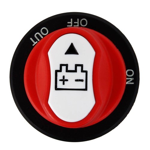 100A MINI PANEL MOUNT BATTERY ISOLATOR SWITCH KILL CUT-OFF KIT CAR ...