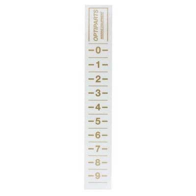Optiparts Calibration / Tuning Indicator Strip - Gold | eBay