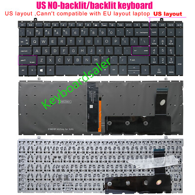 New US Keyboard For HP Probook 450 G10 G9,455 G10 G9,455R G10 G9,HSN ...