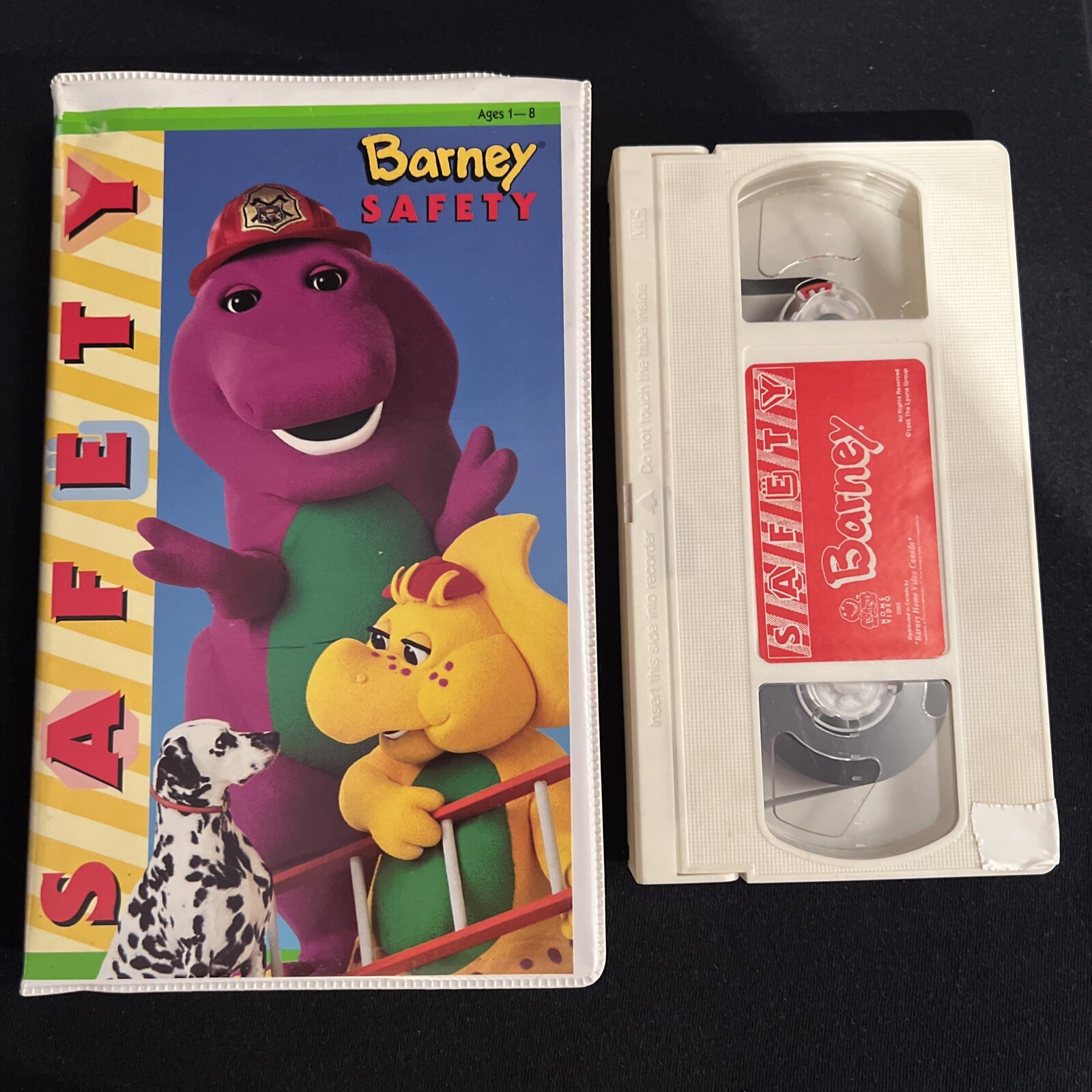 Barney: Safety (1995) | VHS Tape | Canadian | Grelly USA
