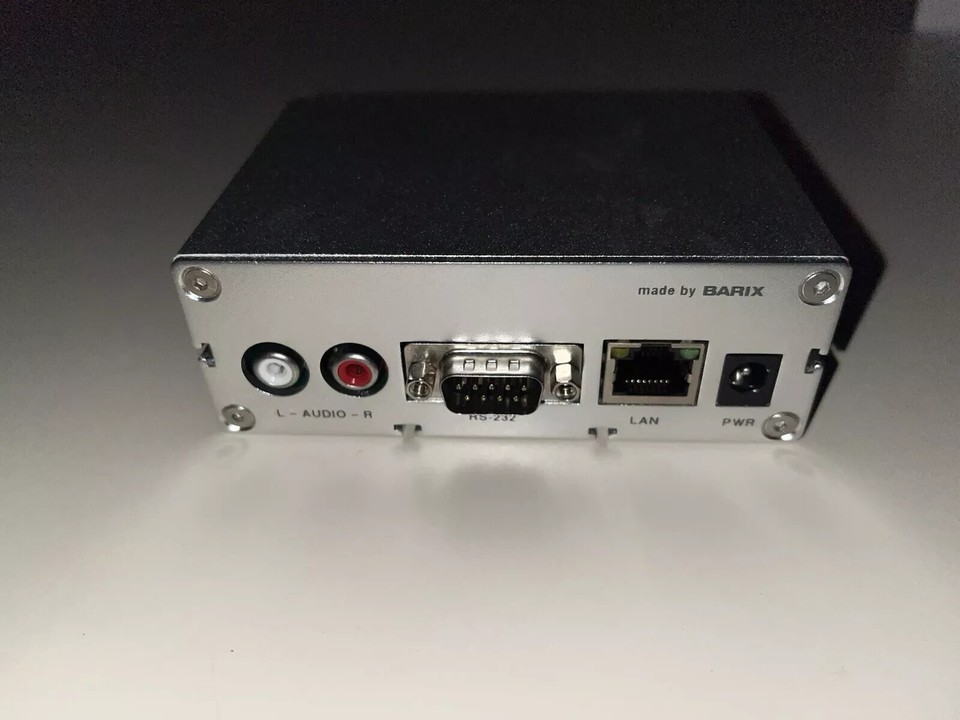 Barix - Exstreamer 100 - IP Audio Decoder | eBay