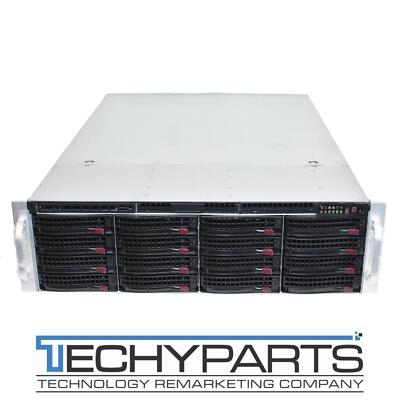 Supermicro CSE-836E16-R92JBD 3.5" 16-bay 6G SAS/SATA JBOD 3U Enclosure ...