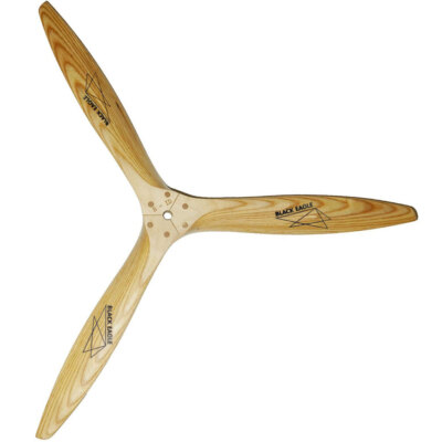 28, 29 Inch 3-Blade Gas RC Model Airplane Propellers Laminated Wood ...