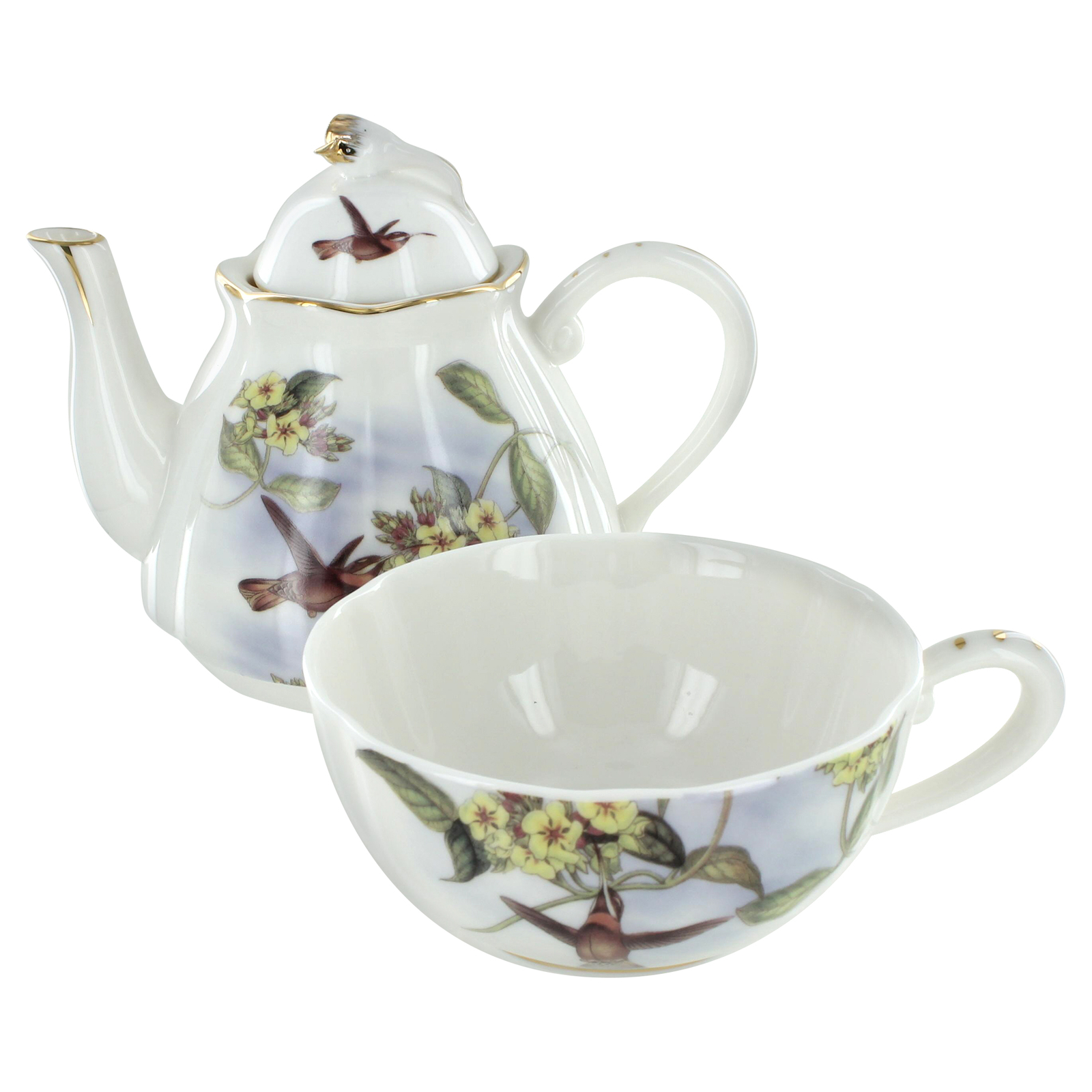 Hummingbird Porcelain - Tea for One | eBay