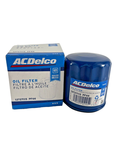 AC Delco OEM PF66 Engine Oil Filter | GM Part # 12727115 (Pack of 2) | eBay