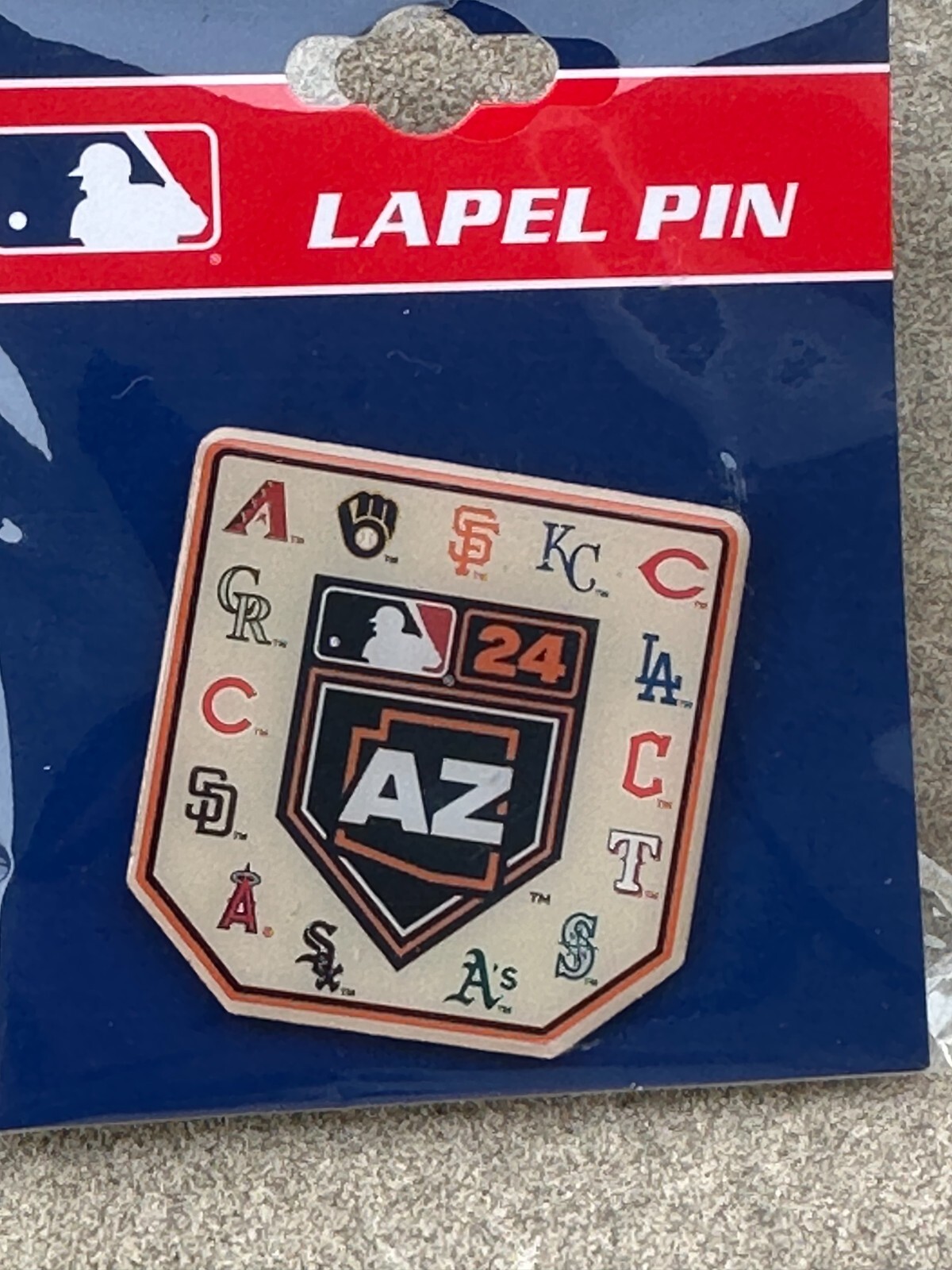 Spring Training 2024 Cactus League Logo Lapel Pin MLB Baseball ** Pick ...