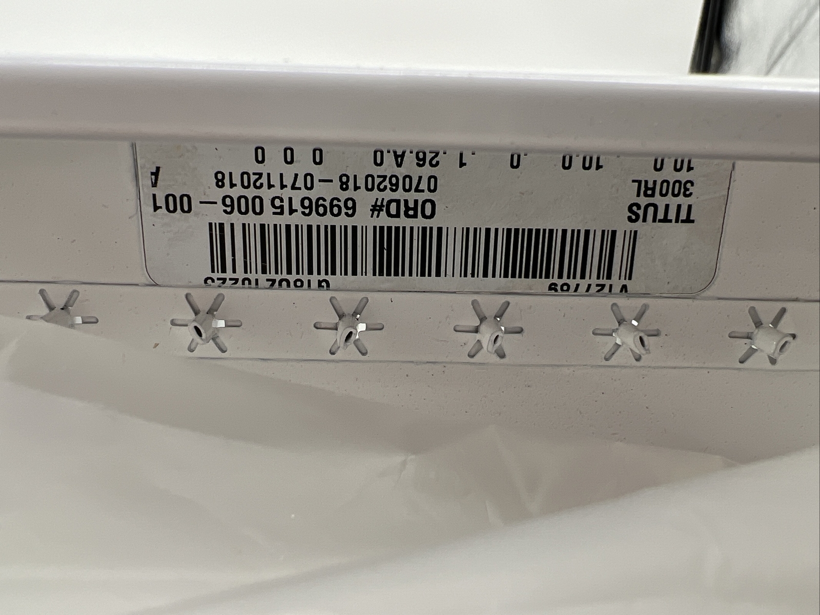 Titus 300RL Steel Double Deflection Supply Grille 10 X 10~ White | eBay