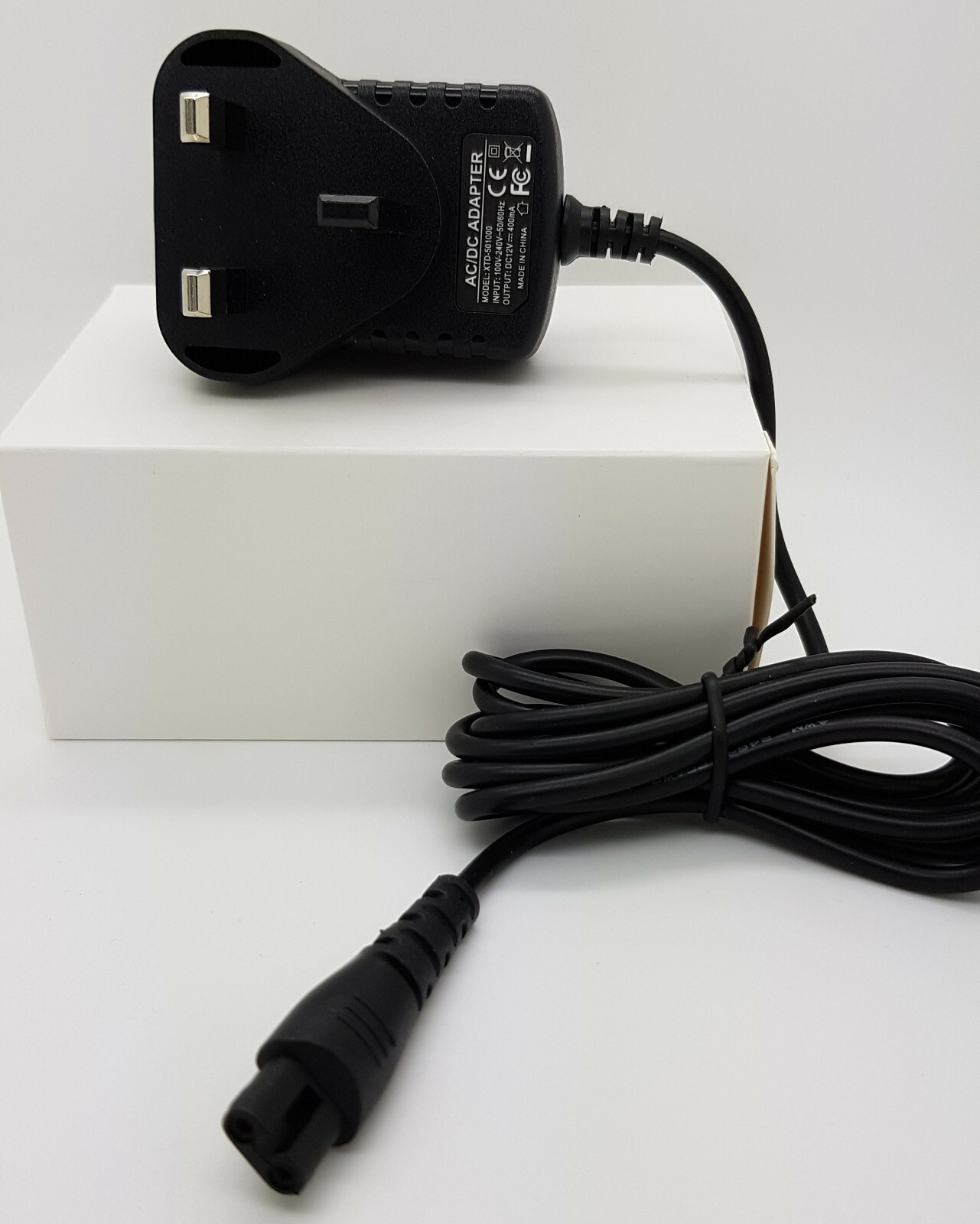 Remington Compatible Shaver Mains 3 Pin AC Charger Lead 2pin Shaver ...