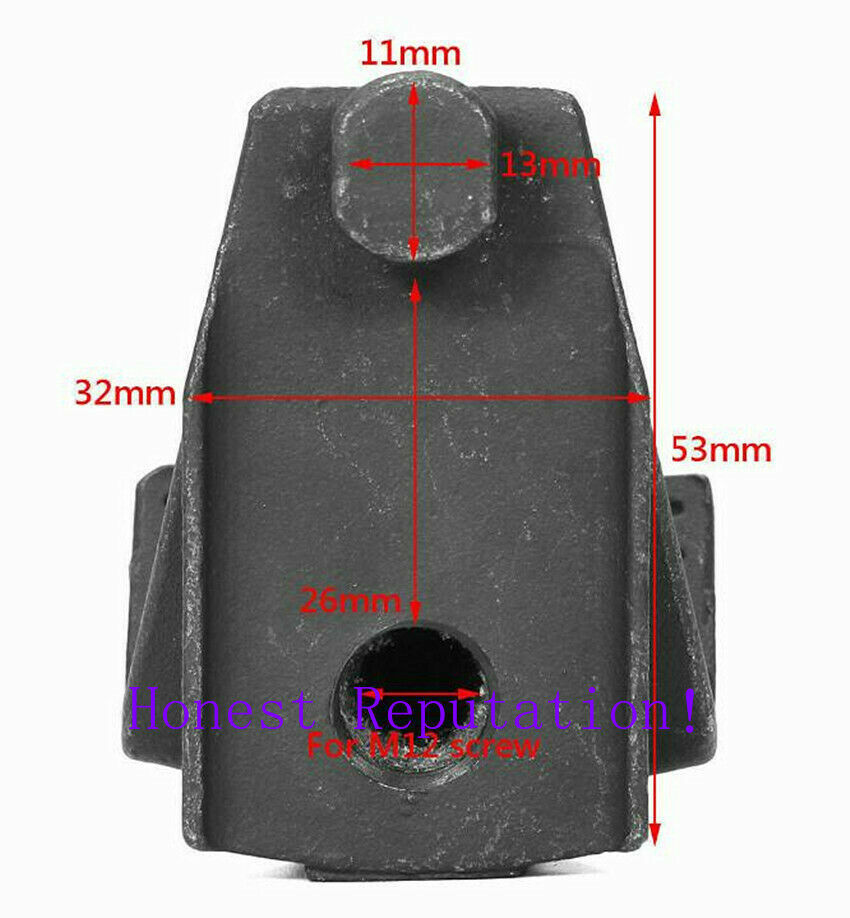 4PCS Rim Clamp Metal Jaw Cover M12 Screw Guard For Coats Tire Changer ...