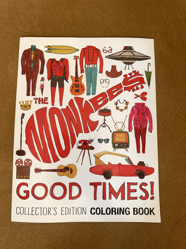 The Monkees Good Times Promotional Coloring Book and flyer 2016 | eBay