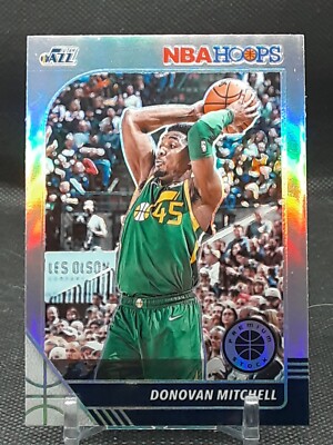 DONOVAN MITCHELL 2019-20 HOOPS PREMIUM STOCK SILVER PRIZM JAZZ N1 | eBay