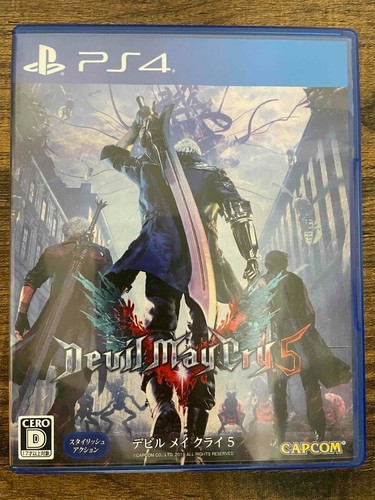 Devil May Cry 5 Sony Playstation PS4 Japanese ver Tested 4976219099110 ...
