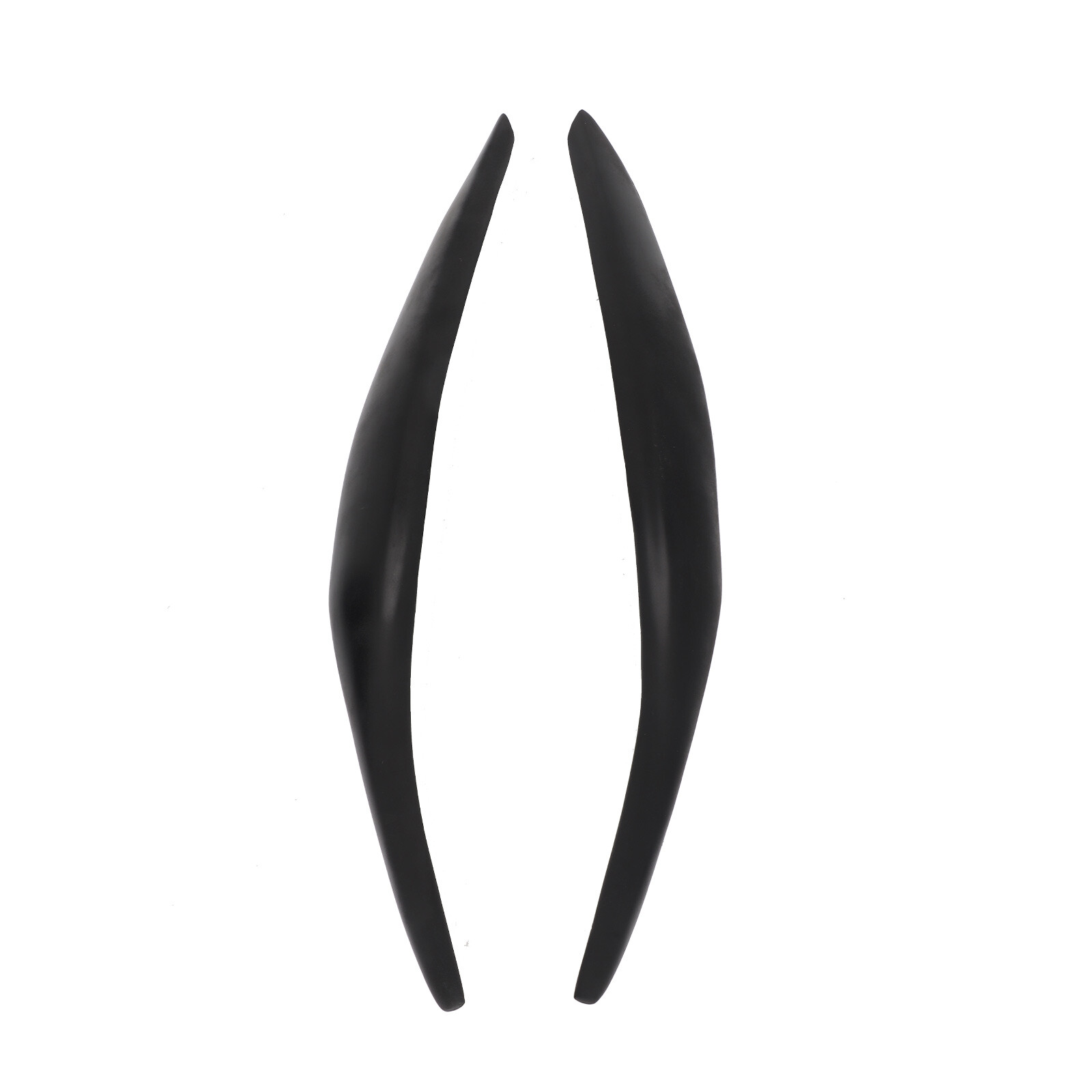 ABS Gloss Black Plastic Eyebrows to fit FORD FIESTA MK7 MK7.5 Eyelids ...