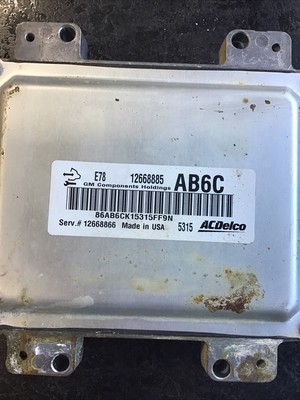 OEM E78 Engine Control Module ECU Buick Cadilla Chevrolet GMC 12668885 ...