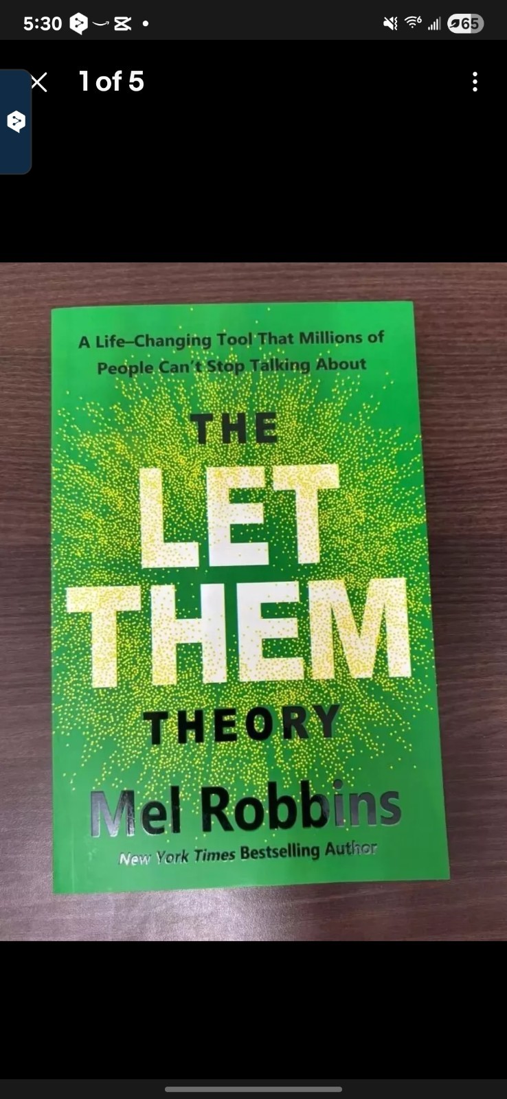 BOOK HOT NEW_The Let Them Theory By Mel Robbins, Paperback VERY GOOD | eBay