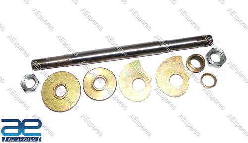 Front & Rear Wheel Spindle Axle Kit For Royal Enfield Bullet Motorbikes ...