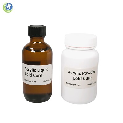 Dental Lab Dentist Self Cure Curing Acrylic MINI KIT Light Pink Veined ...