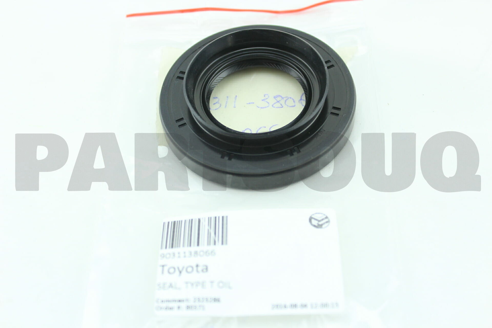 9031138066 Genuine Toyota SEAL, OIL (FOR FRONT DIFFERENTIAL CARRIER ...