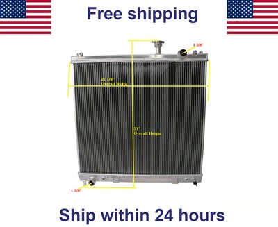 2ROWS Aluminum Radiator Fit 2004-2015 Nissan Titan/Armada/Infiniti QX56 ...