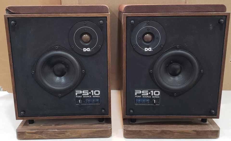 Design Acoustics PS-10 Point Source 3-Way Loudspeakers Matching Pair | eBay