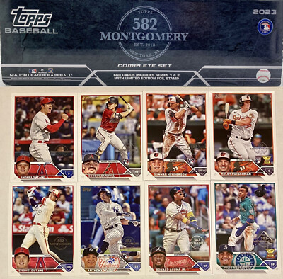 2023 Topps 582 Montgomery Club YOU PICK Cards 501-660 Foil Stamp BUY ...
