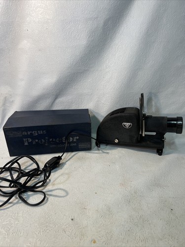 Vintage WORKING Argus PA-101 Rotary Slide Projector with Coated Lens | eBay