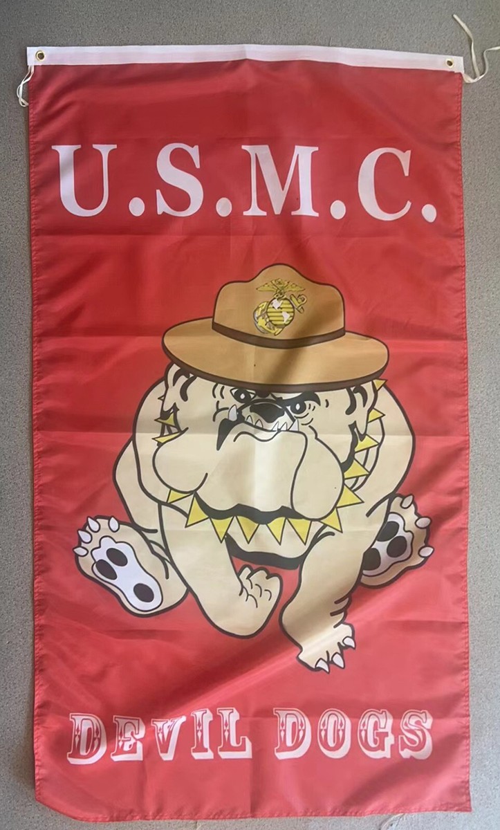 Usmc Devil Dog US Marine Corps Devil Dogs Hat Patch