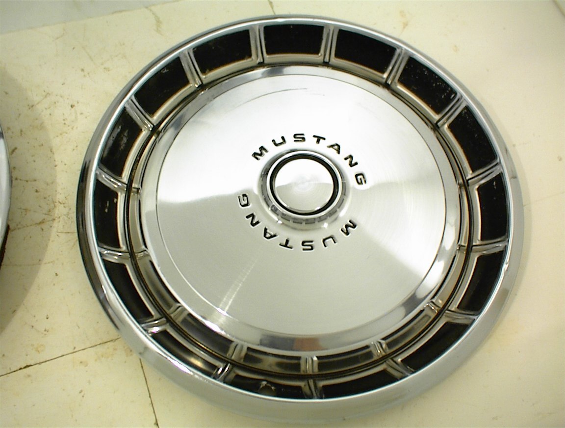 1971 1972 1973 FORD MUSTANG HUBCAPS 14" SET OF 4 WHEEL COVERS | eBay