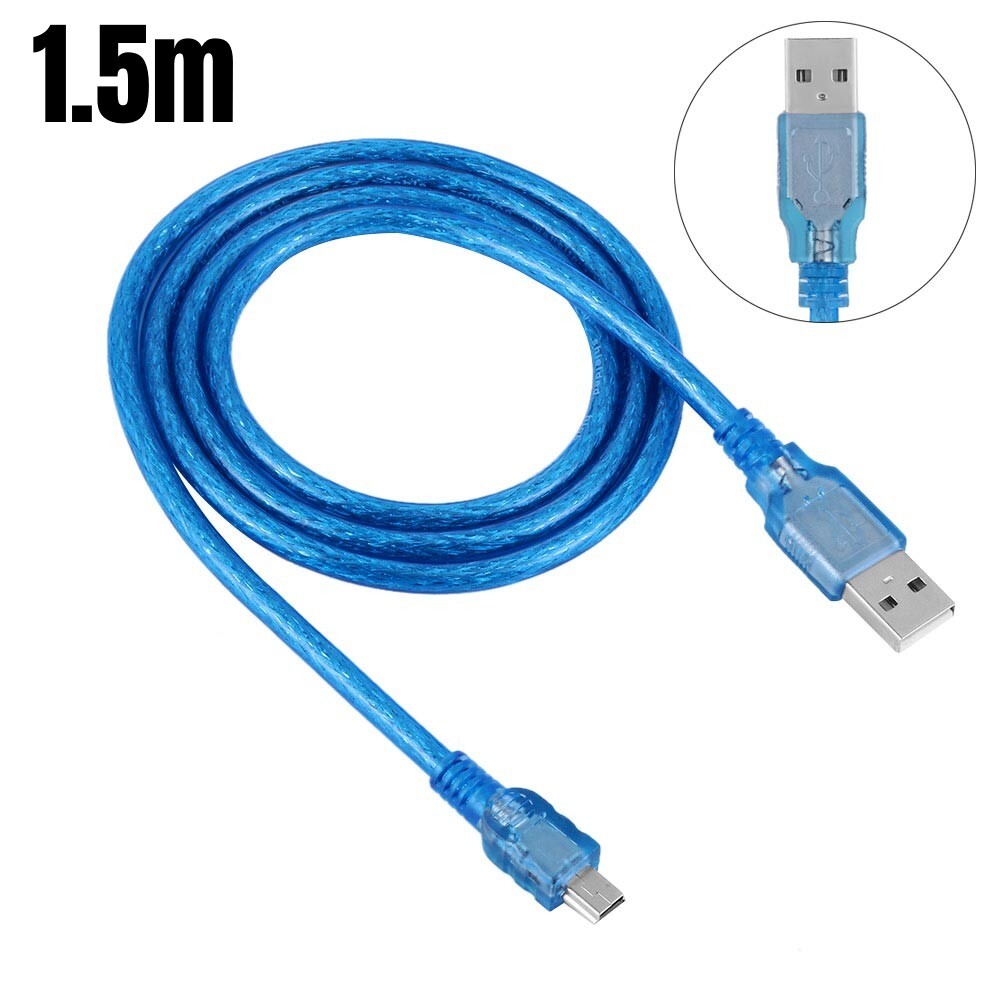 Premium USB 2.0 to Mini USB Mini-B 5Pin Data Adapter Fast Charger Cable ...