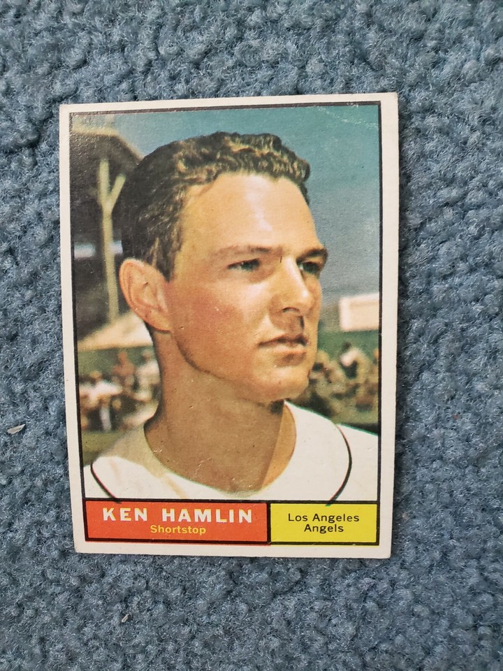 1961 Topps Ken Hamlin Baseball Card #263 | eBay