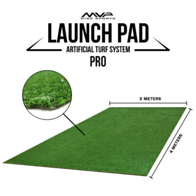 MVP Disc Golf Launch Pad Pro Artificial Turf Tee Pad | eBay