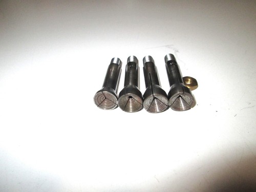 SET OF 4 MOSELEY SMALL HEAD 8 MM WW COLLETS FOR A WATCHMAKER’S LATHE | eBay