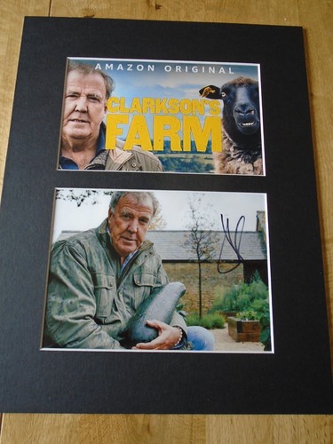 Jeremy Clarkson Clarksons Farm Genuine Signed Authentic Autograph ...