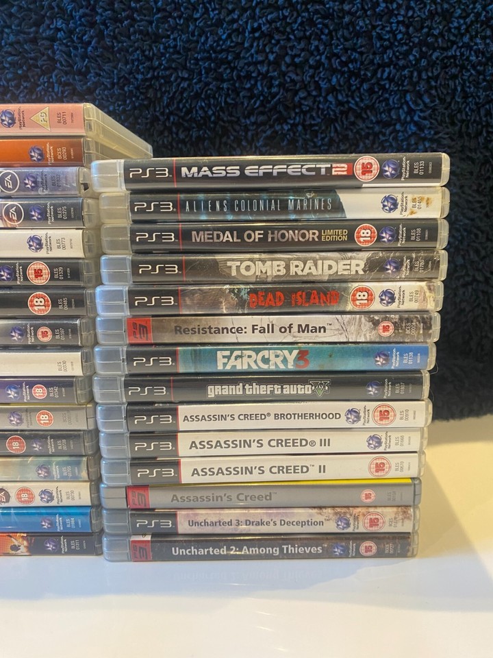 PS3 X46 Games Bundle Job Lot COD GTA - PlayStation 3 Complete VGC - PAL ...