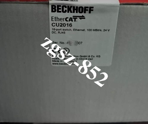 1pc BECKHOFF CU2016 16-port switch Ethernet module Brand New Fast FedEx or DHL | eBay