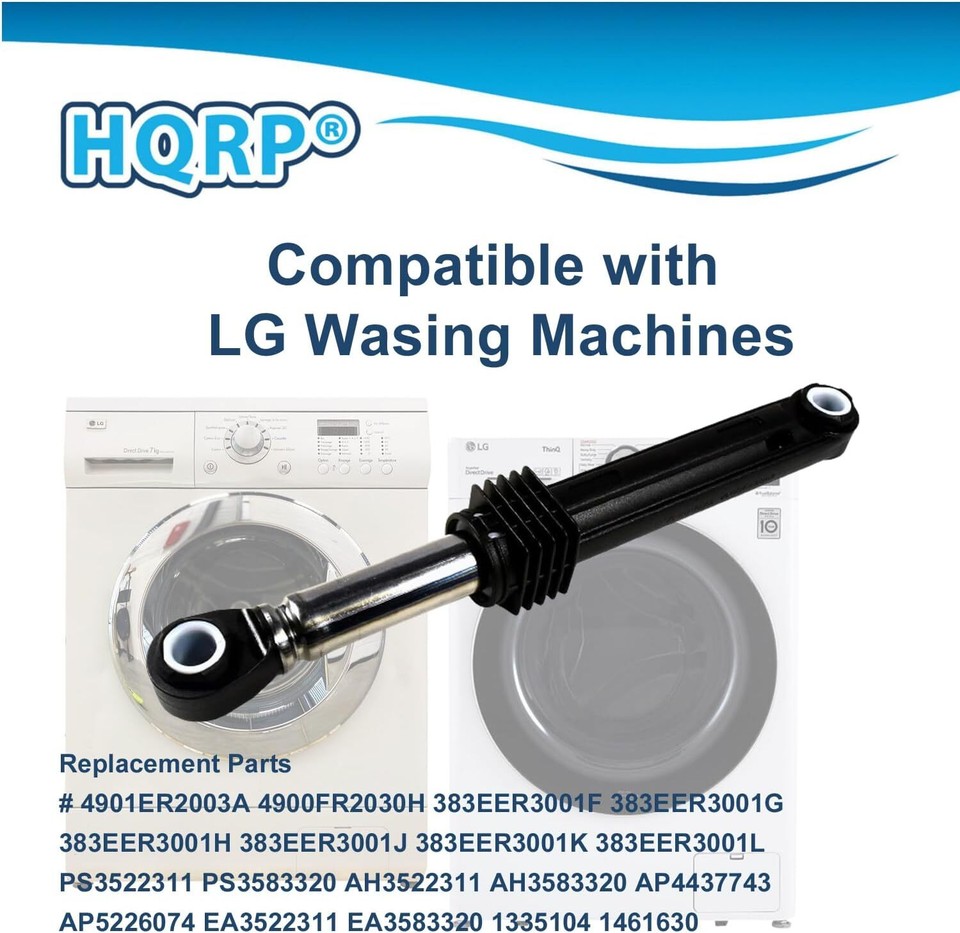 4-Pack Washer Friction Damper Shock Absorber works with LG F WD WM ...